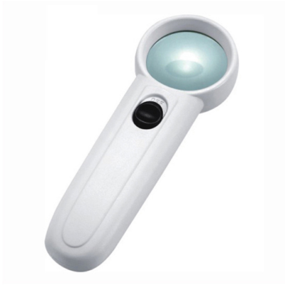 LED Light 15X Hand held Magnifying Glass Lens Magnification Fine Work ...
