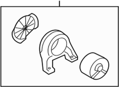 219302B000 Hyundai Bracket assyroll stopper rr 219302B000, New Genuine ...