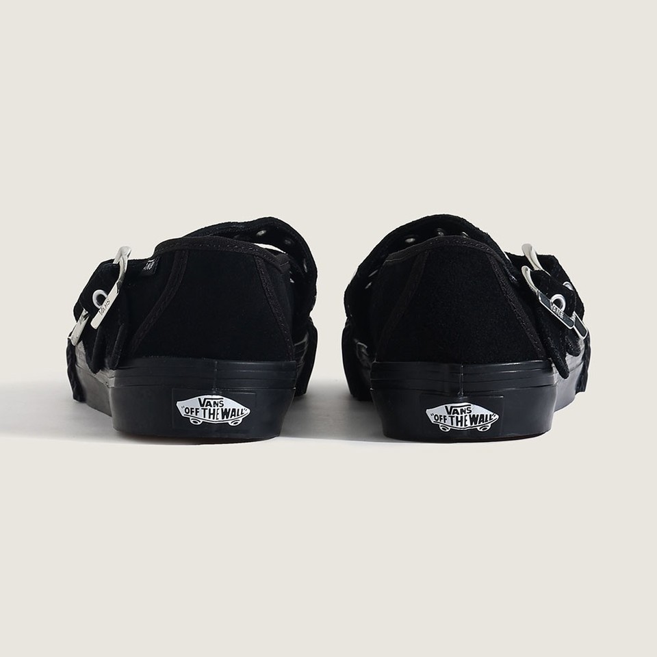 VANS Mary Jane Strap VN000D9ABLA Metal Black Womens Mens US Size Shoes ...