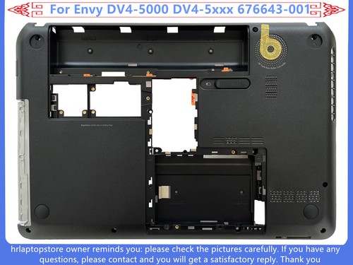 For HP Envy DV4-5000 DV4-5xxx 14.1'' Series Lower Bottom Case Cover ...