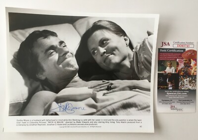 Dudley Moore Signed Autographed 8x10 Photo JSA Certified Actor Arthur ...