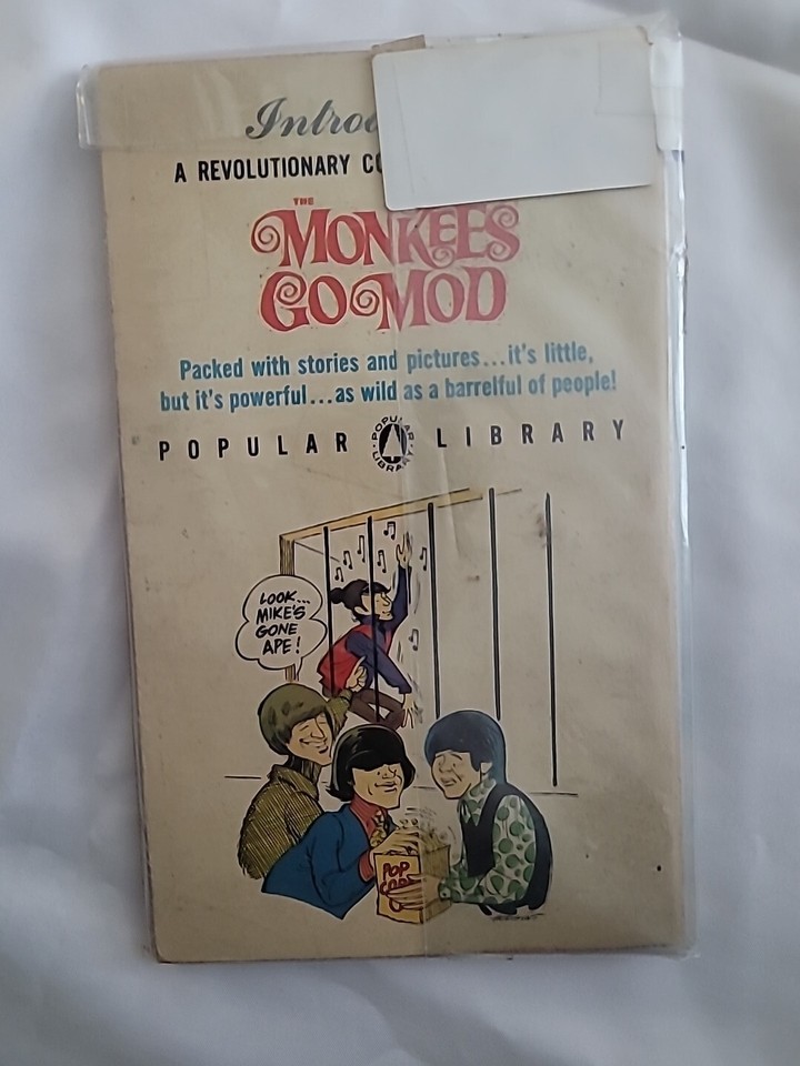 The Monkees Go Mod Mad Paperback Book | eBay