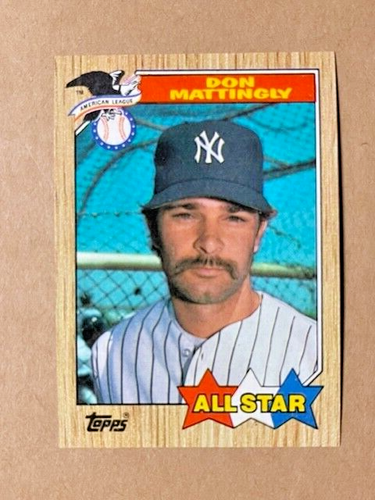 Don Mattingly ~ 1987 Topps AS #606 ~ New York Yankees | eBay