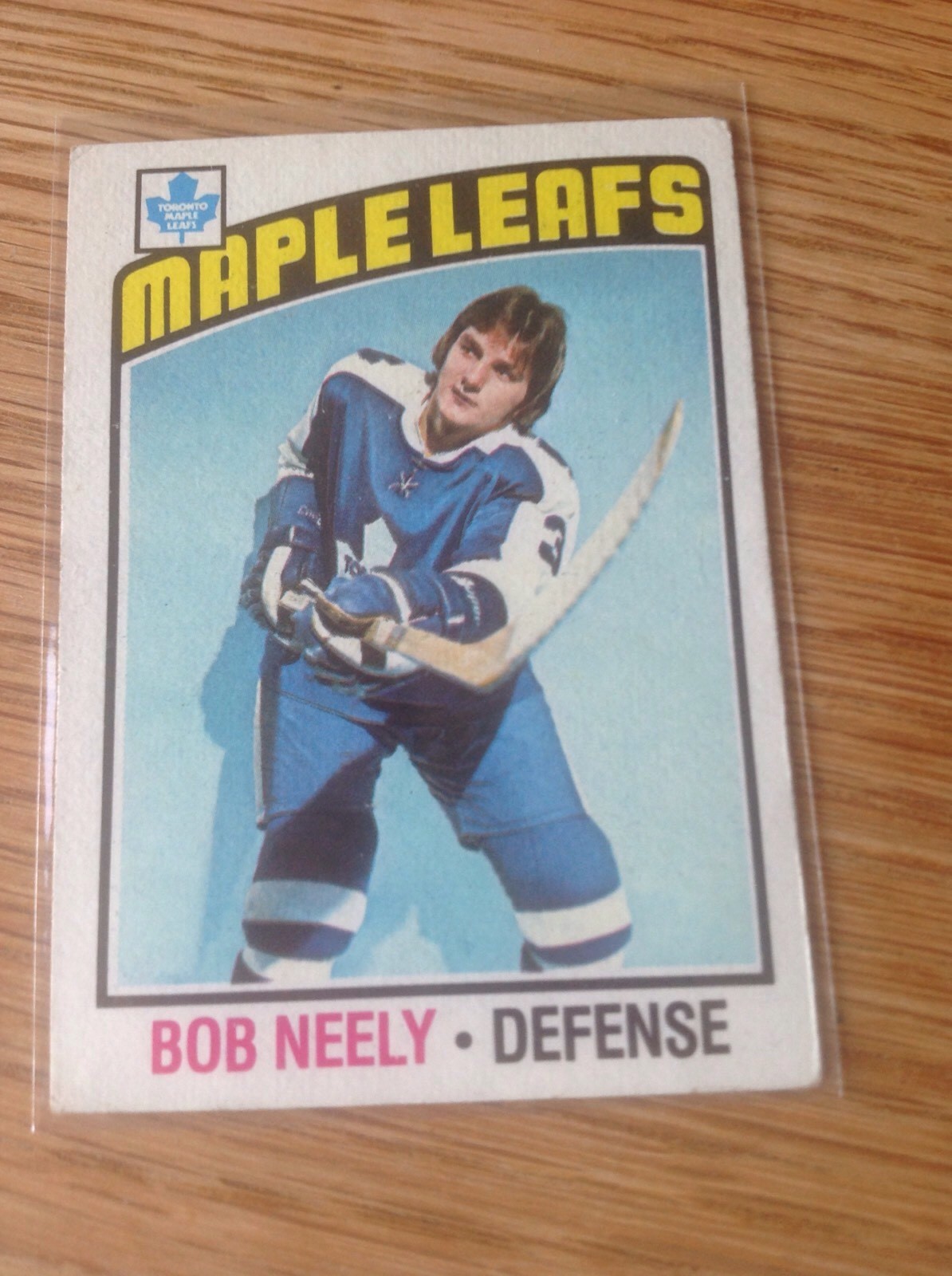 Bob Neely Vintage NHL Ice Hockey Trading Card USA | eBay