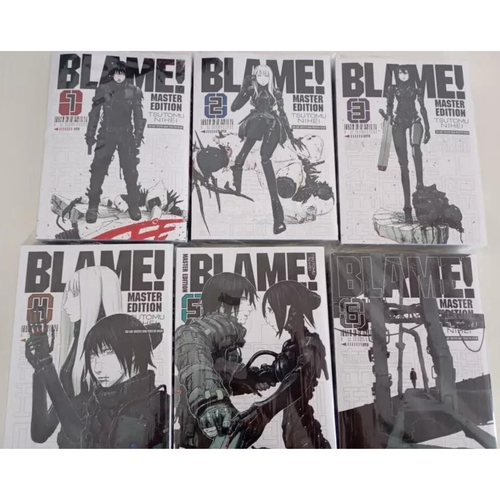 Comic Blame! Master Edition Manga English Version Full Set Volume 1-6 Books DHL | eBay