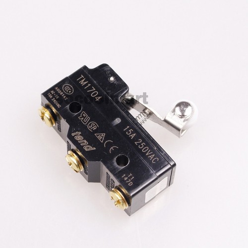 AC 250V 15A Short Hinge Roller Lever Momentary Micro Switch Microswitch ...