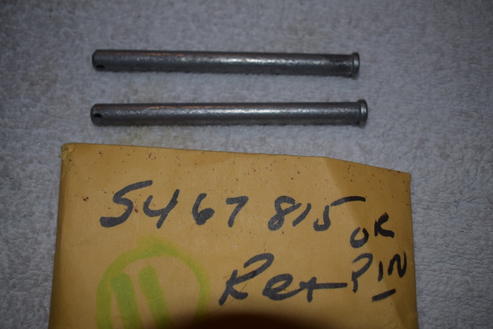 68-69 Camaro 65-81 Corvette Brake Shoe Retainer Pin Pair NOS GENUINE GM ...