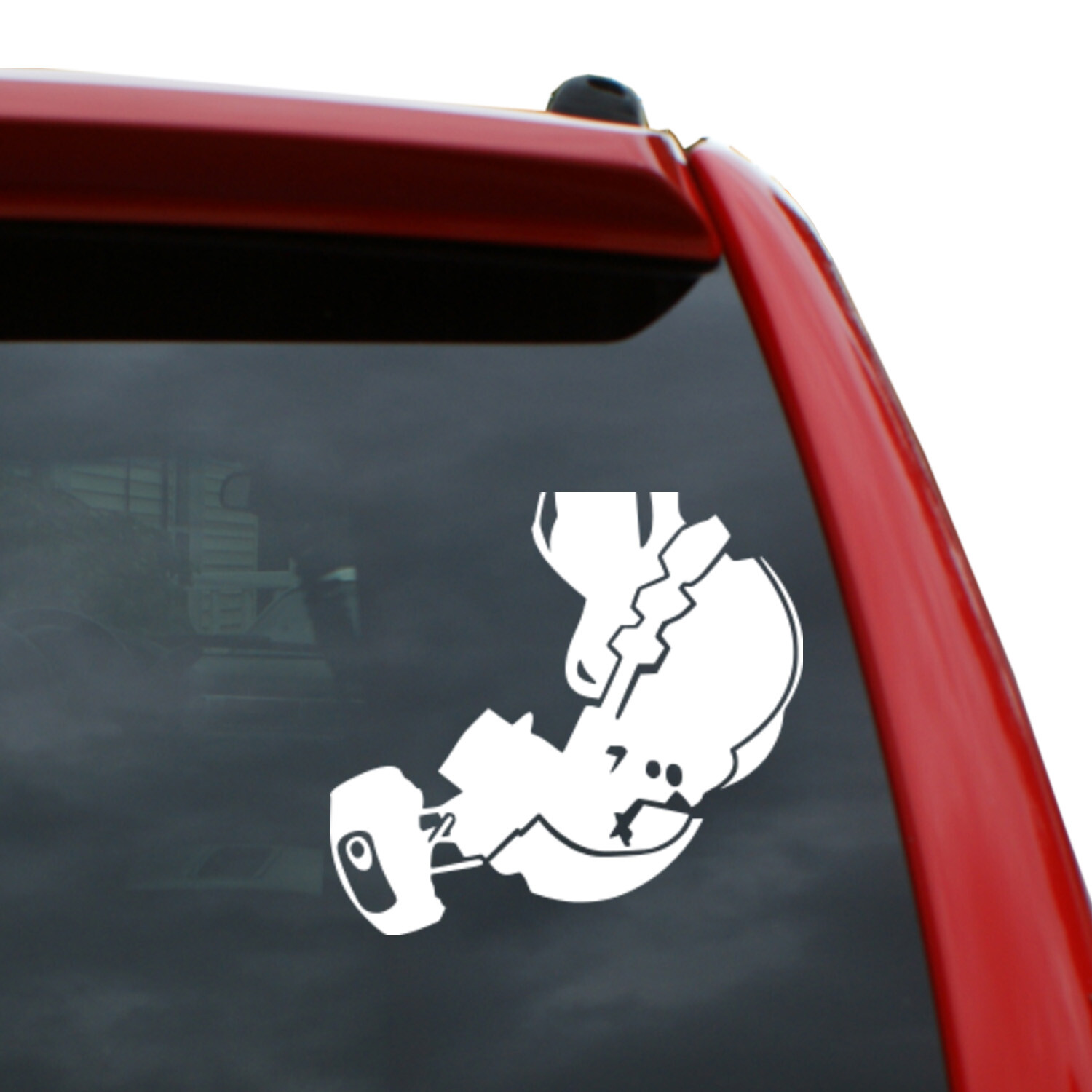 Portal / GladOS Vinyl Decal | Color: White | 5" tall | eBay