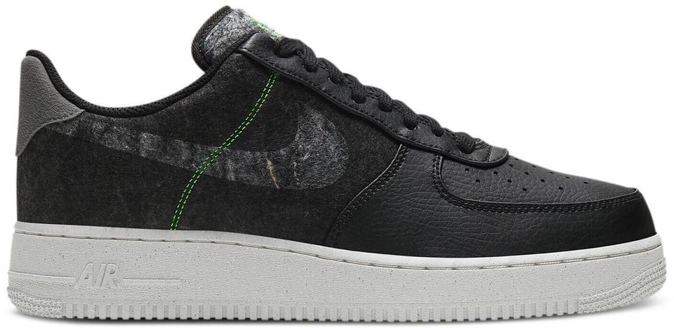 Nike Air Force 1 '07 LV8 Recycled Wool Pack - Black Electric Green for ...