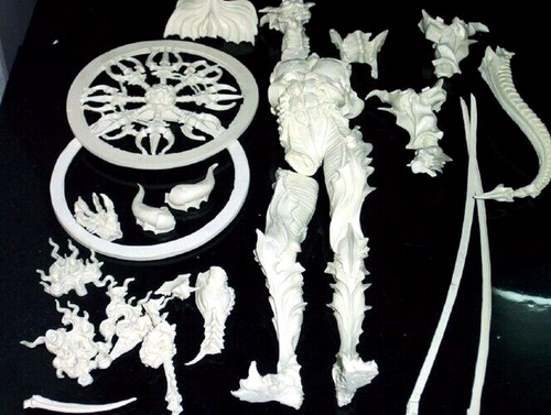 10"Creature Core God of Fire Classic Unassembled Unpainted Resin Model ...