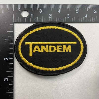 Vtg TANDEM Advertising Patch 22MB | eBay