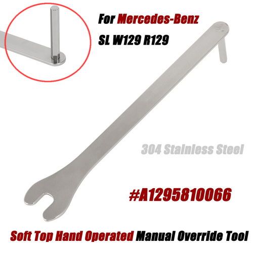 For Mercedes W129 R129 #A1295810066 Soft Top Hand Operated Manual ...