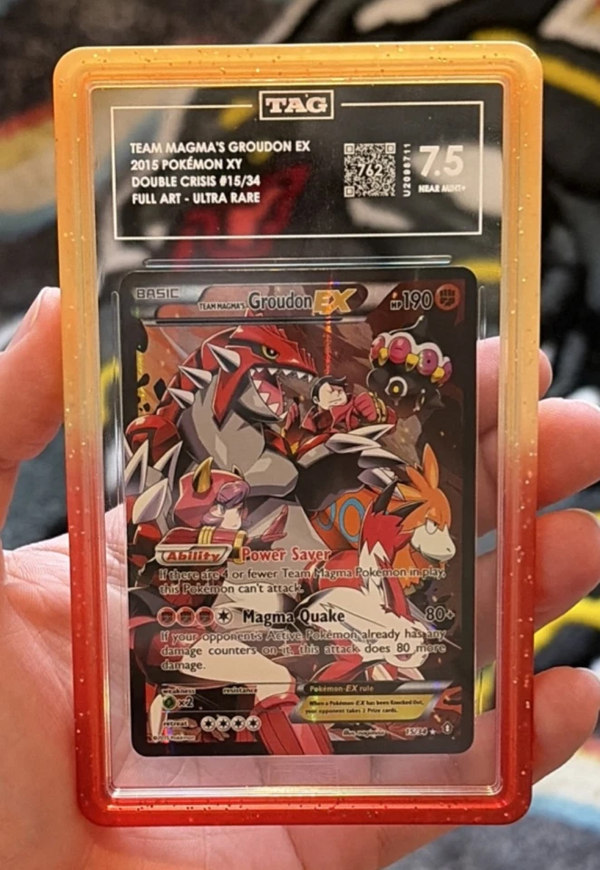 Team Magma's Groudon EX 15/34 Double Crisis for sale | eBay