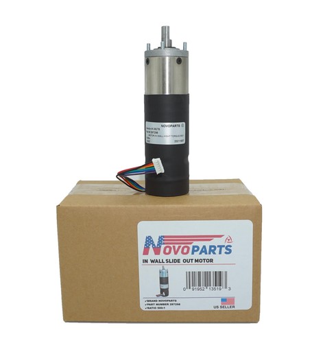 NOVOPARTS 287298 in Wall Slide Out Motor 500:1 High Torque 91952135193 ...