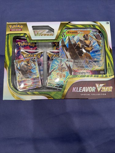 Pokemon Kleavor VStar Special Collection Box Factory Sealed | eBay