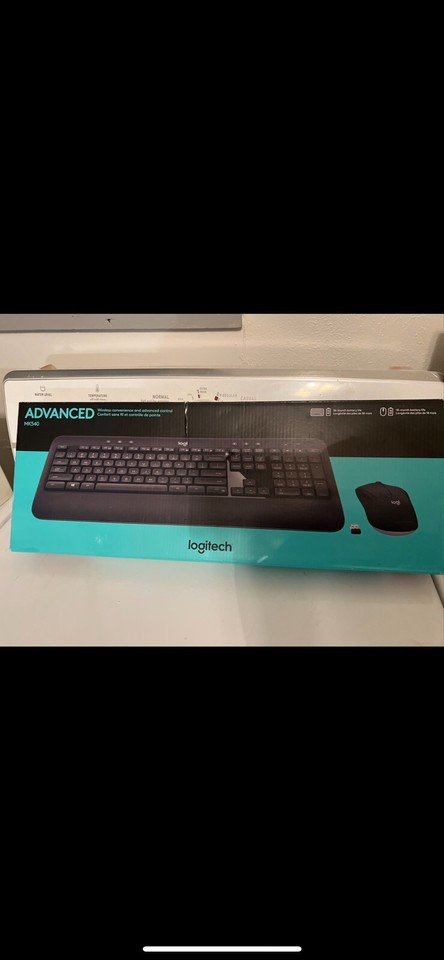 Logitech-MK540 Full-size Advanced Wireless Keyboard W/Box | eBay