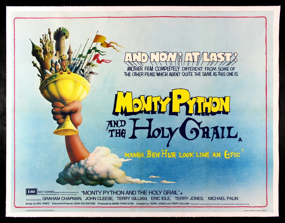 Monty Python And The Holy Grail Movie Poster