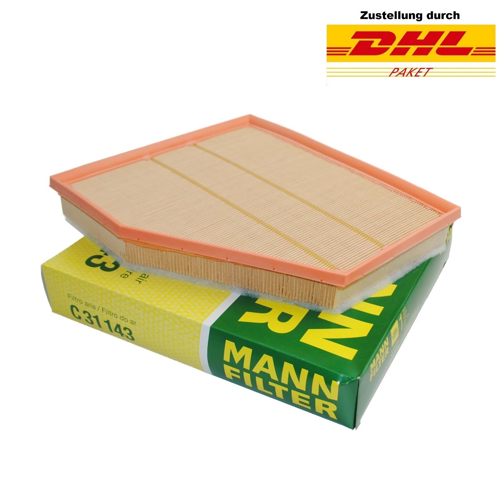 MANN Luftfilter Motorluftfilter C31143 BMW 5er E60 E61 BMW 6er E63 E64 | eBay.de