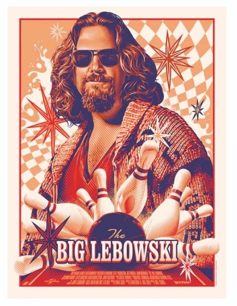 The Big Lebowski Poster