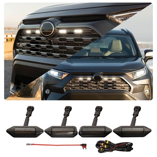 Front Grille Lights for Toyota RAV4 LED Grill Lights 2019 2020 21 2022 ...