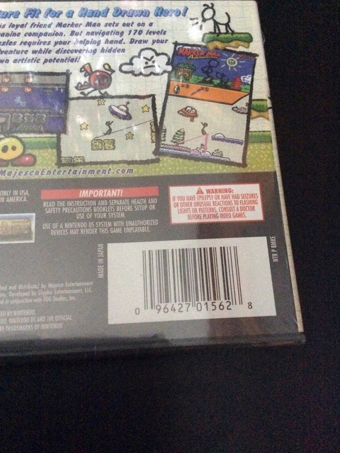 Marker Man Adventures (Nintendo DS, 2009) for sale online | eBay