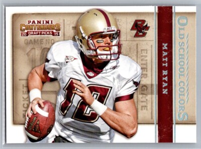 2015 Panini Contenders Draft Picks #38 Matt Ryan Old School Colors | eBay