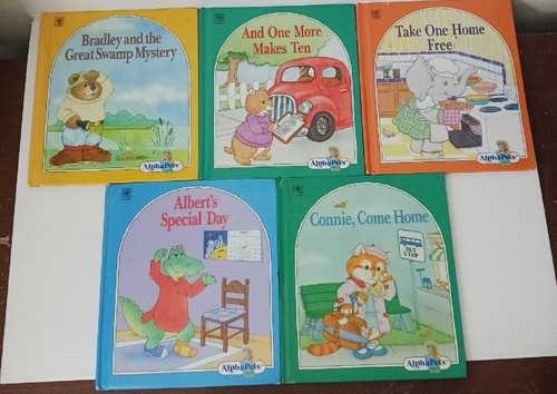 Lot of 5 Alpha Pets Books by Ruth Lerner Perle Hardcover Children's ...
