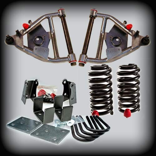 DJM Suspension 5-5" Drop Kit Chevy C10 68-72 Lowering Drop Drum C-Arms ...
