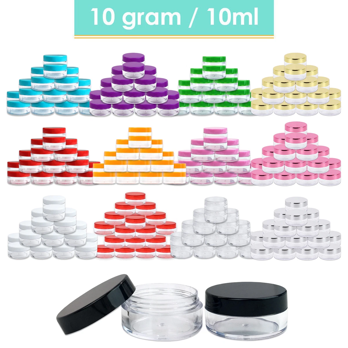 Makeup Sample Containers