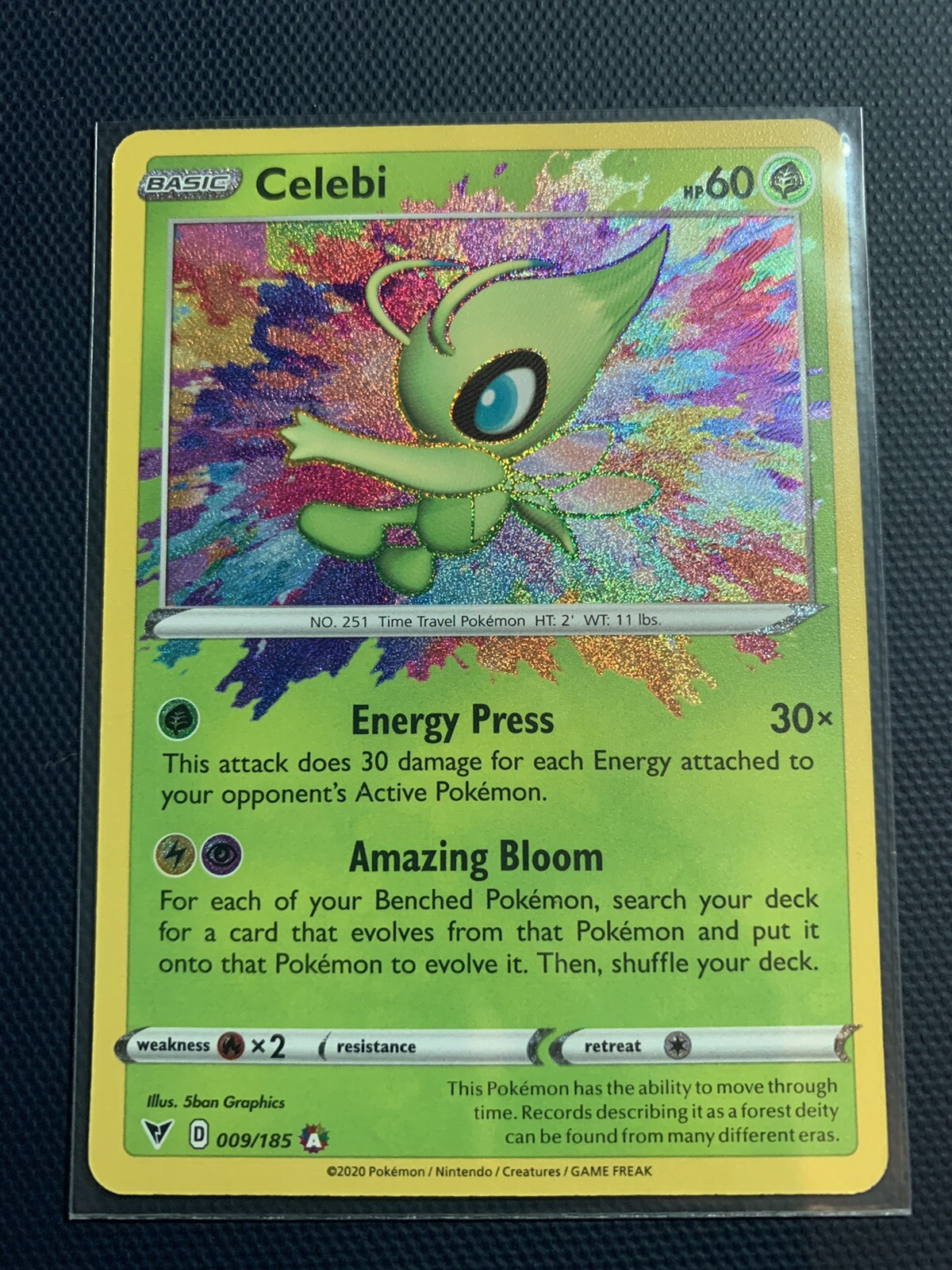 Rare Celebi Card