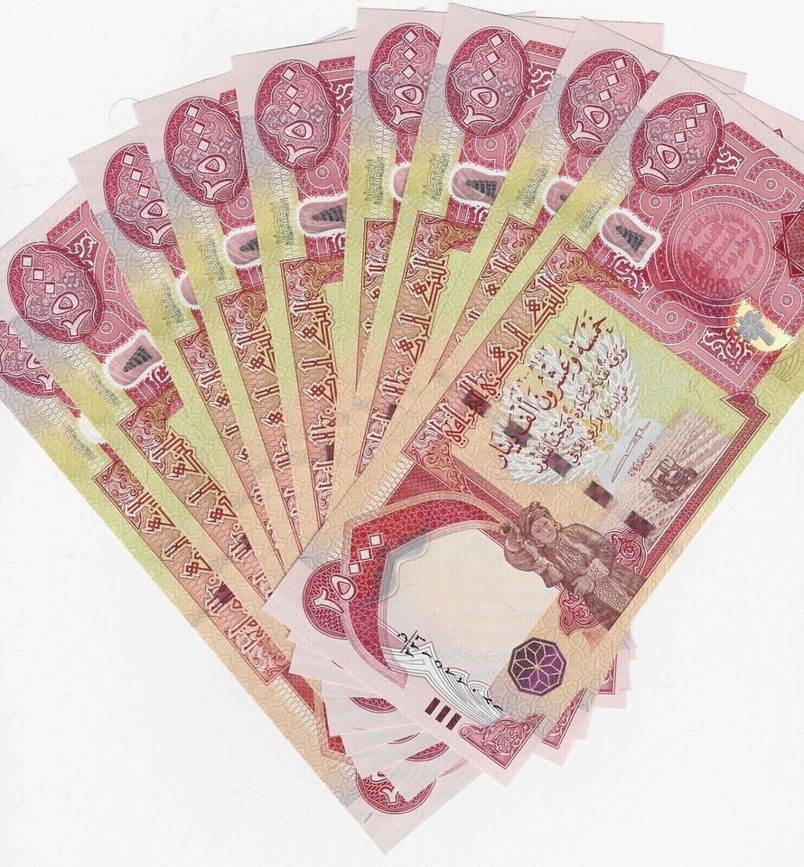 NEW 1 MILLION IRAQI DINAR 1,000,000 IQD-40 x 25000 UNCIRCULATED 2023 ...