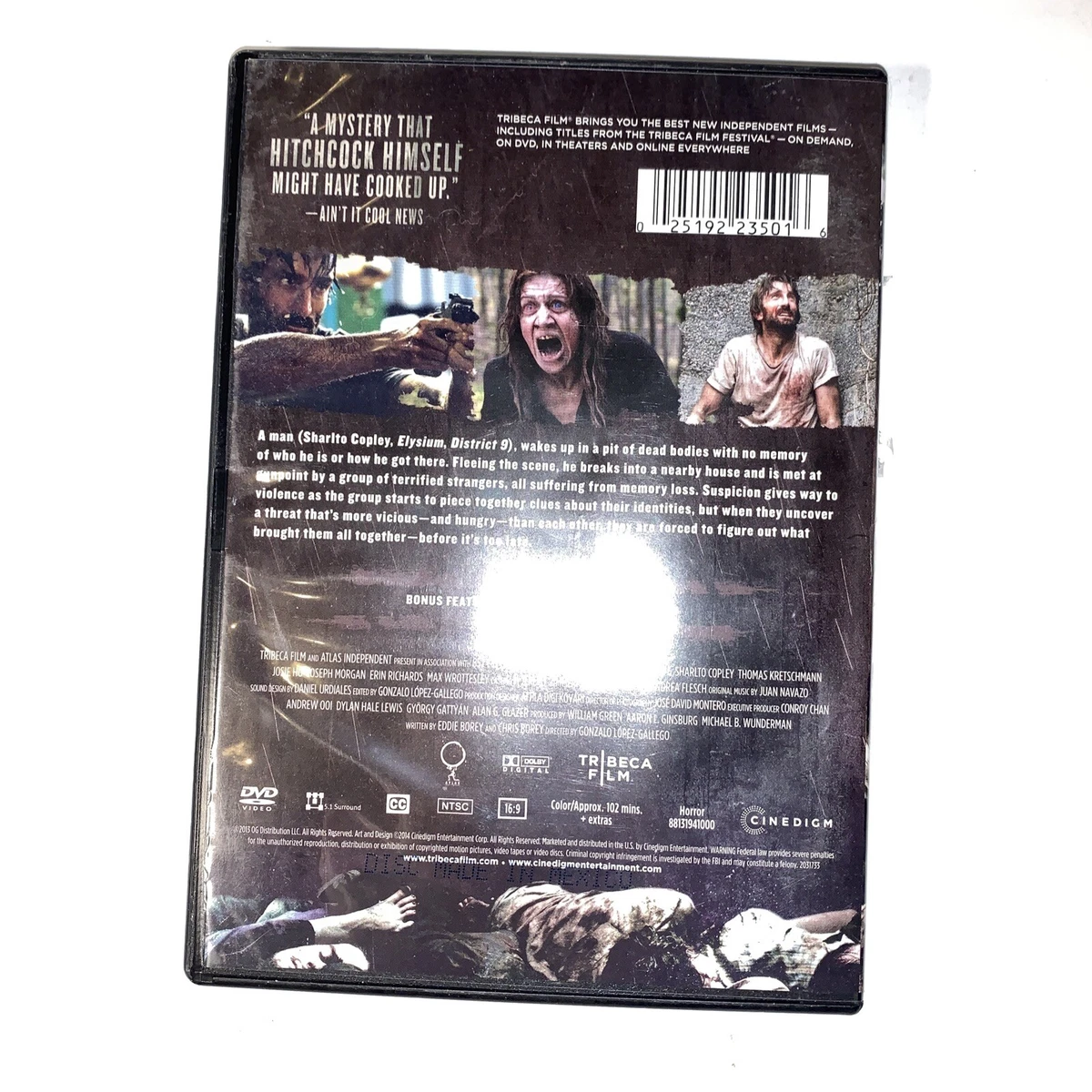 Open Grave Dvd