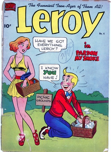 Leroy #2 standard comics Golden Age Humor 1950-NO RESERVE! | eBay