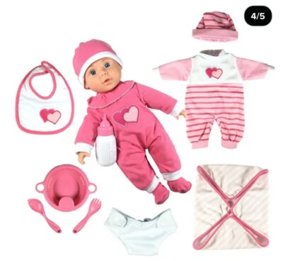 New Rebirth Baby Doll Realistic with Accessories 15 inch | eBay