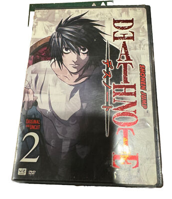 Shonen Jump Death Note Original And Uncut Dvd Vol 2 | eBay