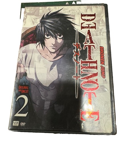 Shonen Jump Death Note Original And Uncut Dvd Vol 2 | eBay