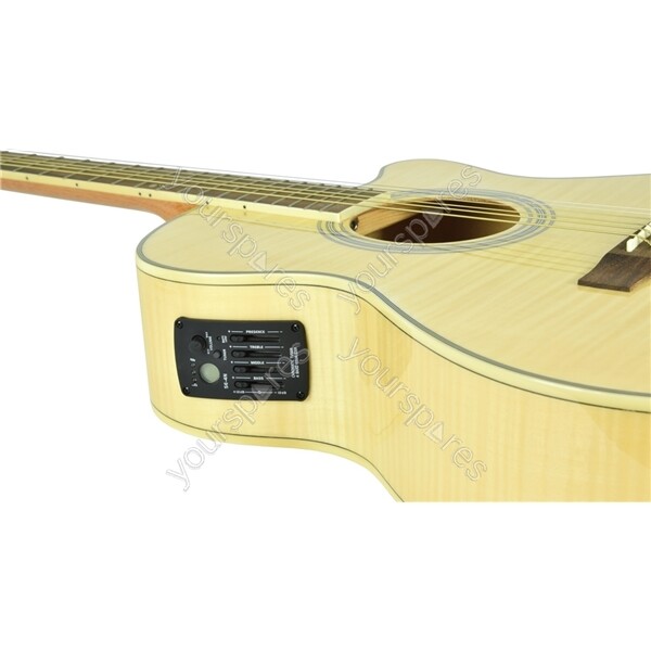 Chord Native Series Electro-acoustic Guitars - N5FM Flame Maple ...