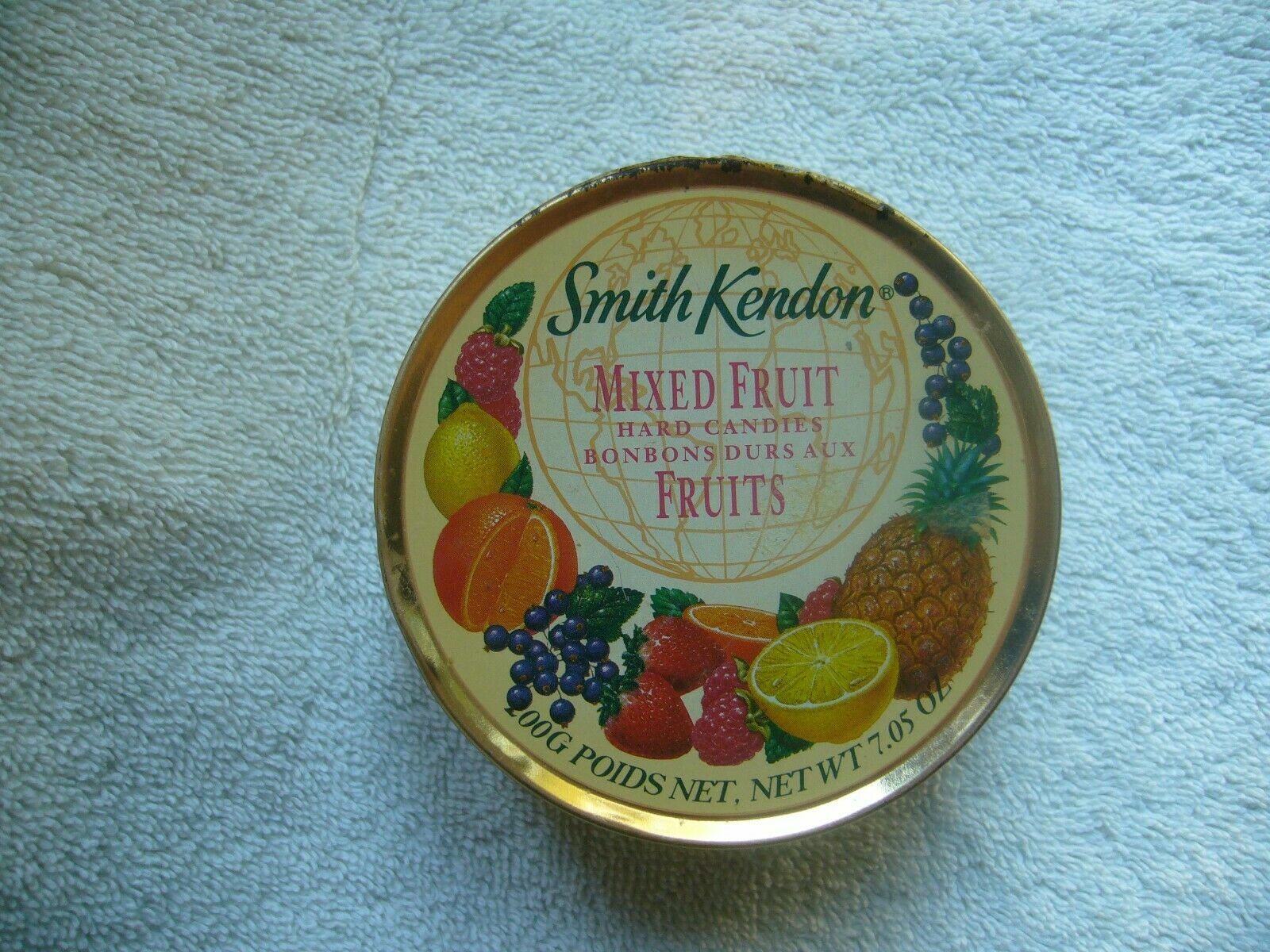 Vintage Smith Kendon Mixed Fruit Hard Candies Tin | eBay