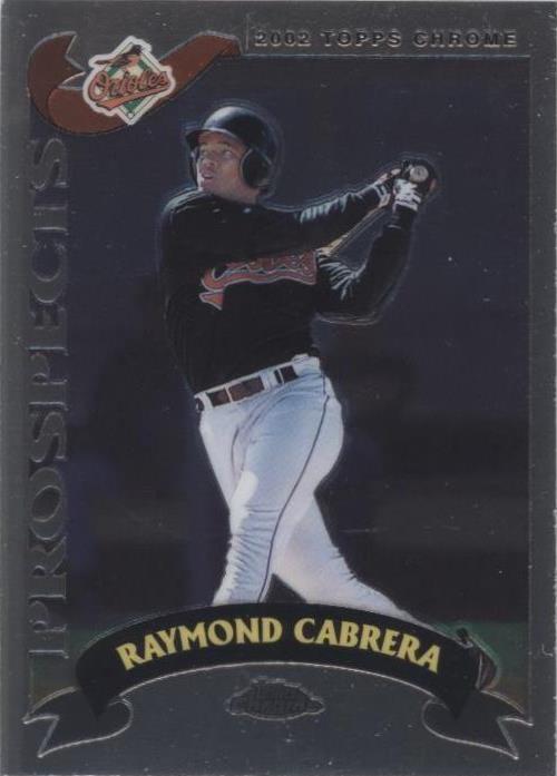 2002 Topps Chrome - Raymond Cabrera #312 (RC) for sale online | eBay