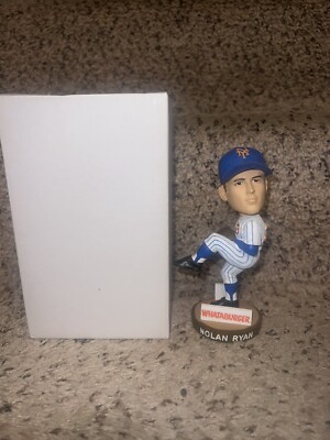 Nolan Ryan New York Mets Whataburger Round Rock Express Bobblehead SGA ...