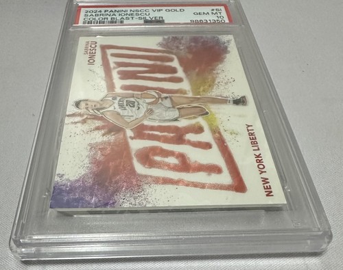 2024 Panini NSCC VIP Gold Color Blast-Silver Sabrina Ionescu /10 PSA 10 ...