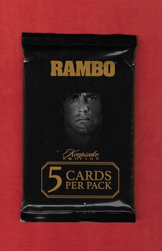 2024 Rambo Keepsake Collection Premiere Edition Edition 5 Card Pack ...