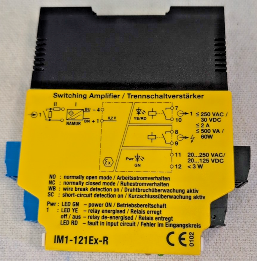 TURCK IM1-121EX-R Isolating Switching Amplifier | eBay