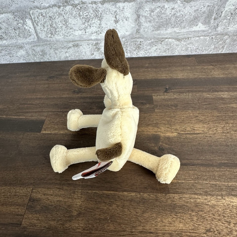 Gund Wallace & Gromit the Dog Plush Bean Bag stuffy 6" Aardman vintage ...