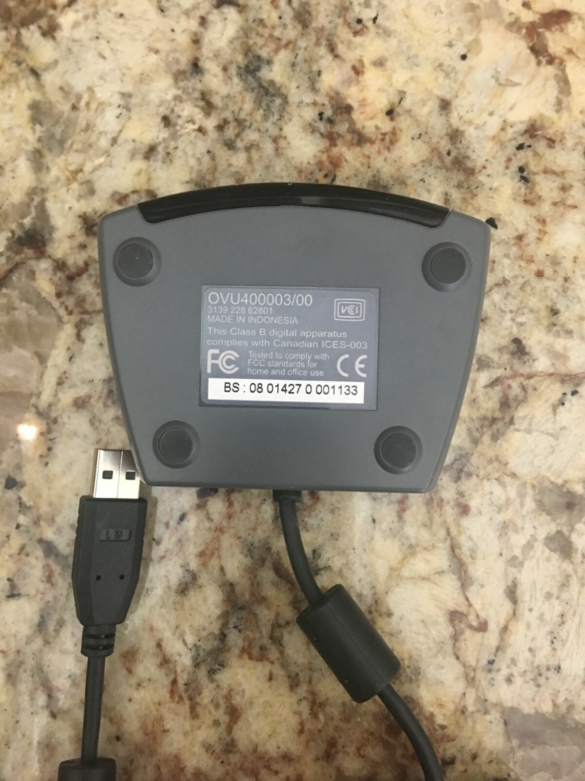 OEM Dell Media Center Remote Control Rc6 IR Complete Kit Ovu4003/00 ...