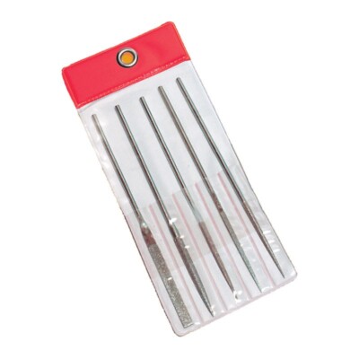 Grobet 170/220 Grit Diamond Coated Needle File Set - Fine, USA | eBay