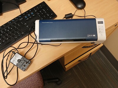 Xerox XDS-P Duplex Portable Scanner, USB 2.0,20ppm/40 ipm, 20-sheet ADF ...