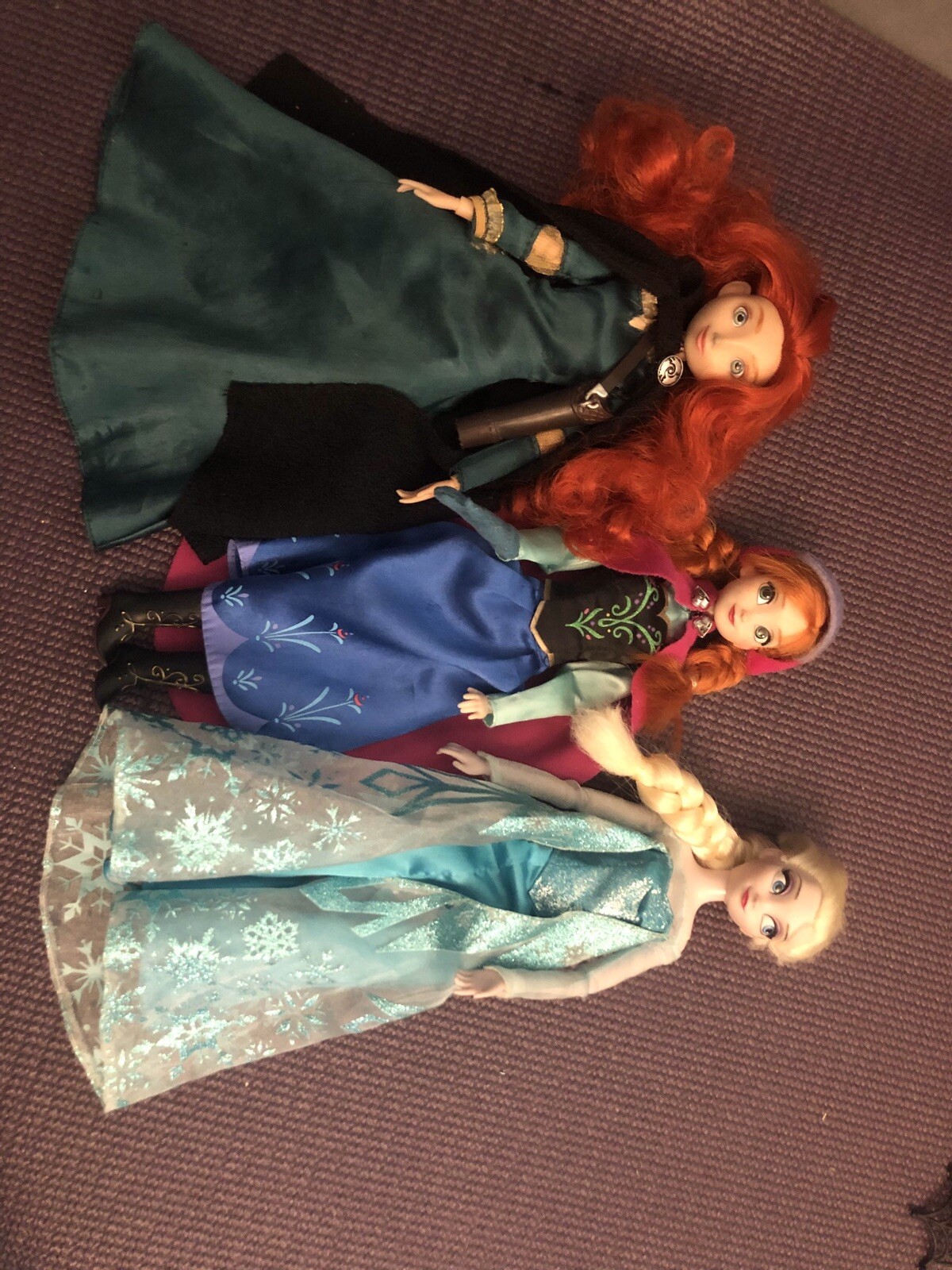 Disney Store Elsa Anna Merida Doll Lot | eBay