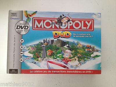 Monopoly DVD Complet (jeu interactif sur plateau et TV) 2007 HASBRO ...
