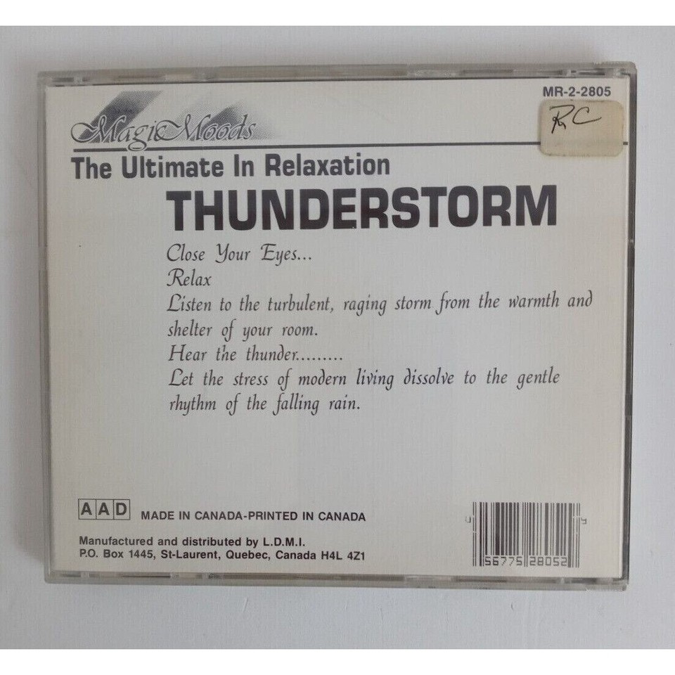 Magic Moods Thunderstorm The Ultimate in Relaxation CD | eBay